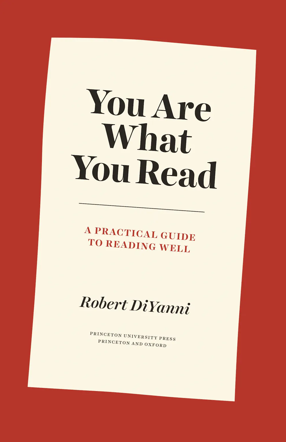 You Are What You Read | Princeton University Press