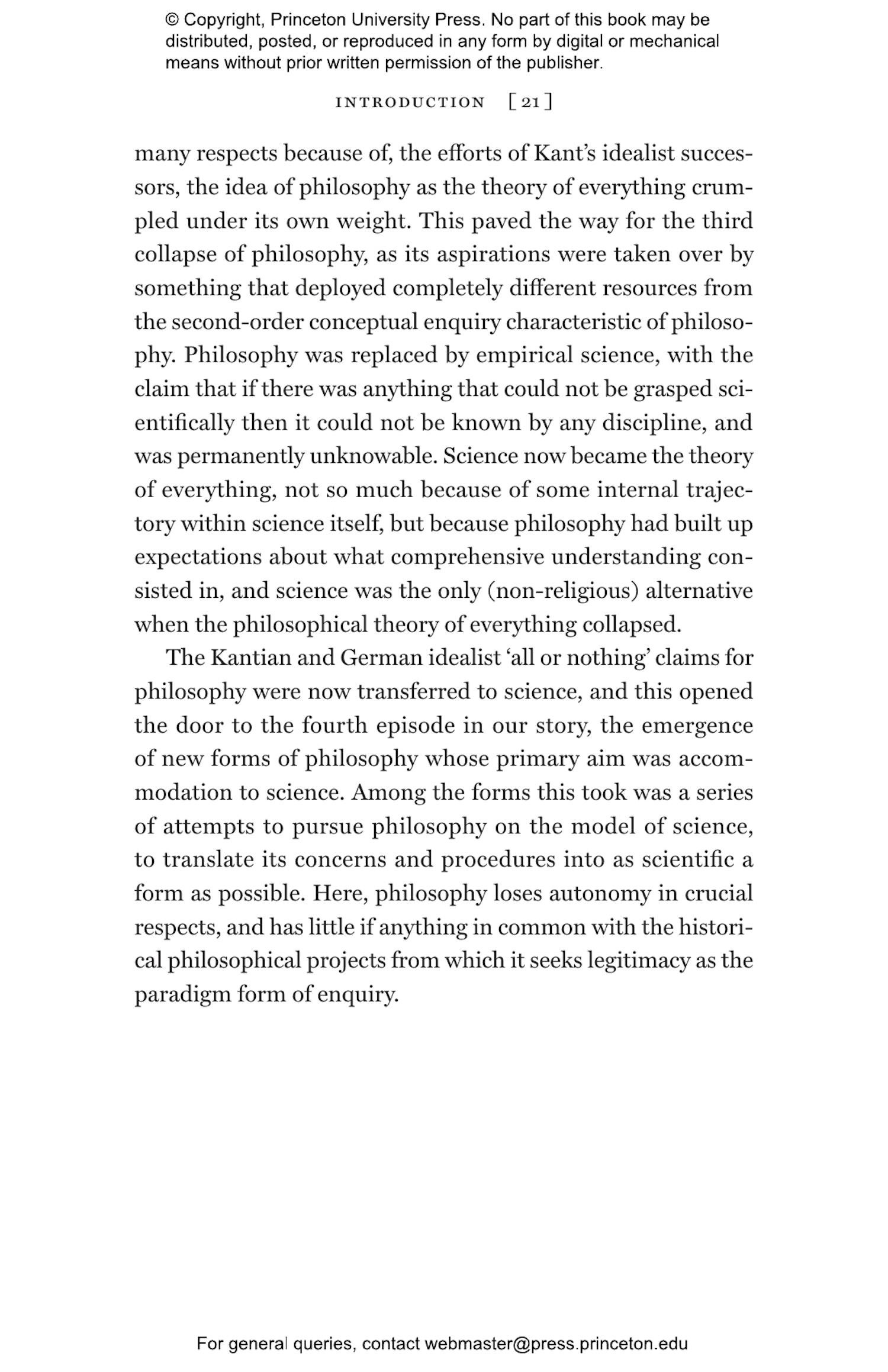 The Failures of Philosophy | Princeton University Press