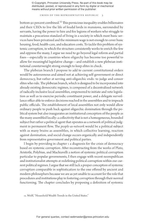 Systemic Corruption | Princeton University Press