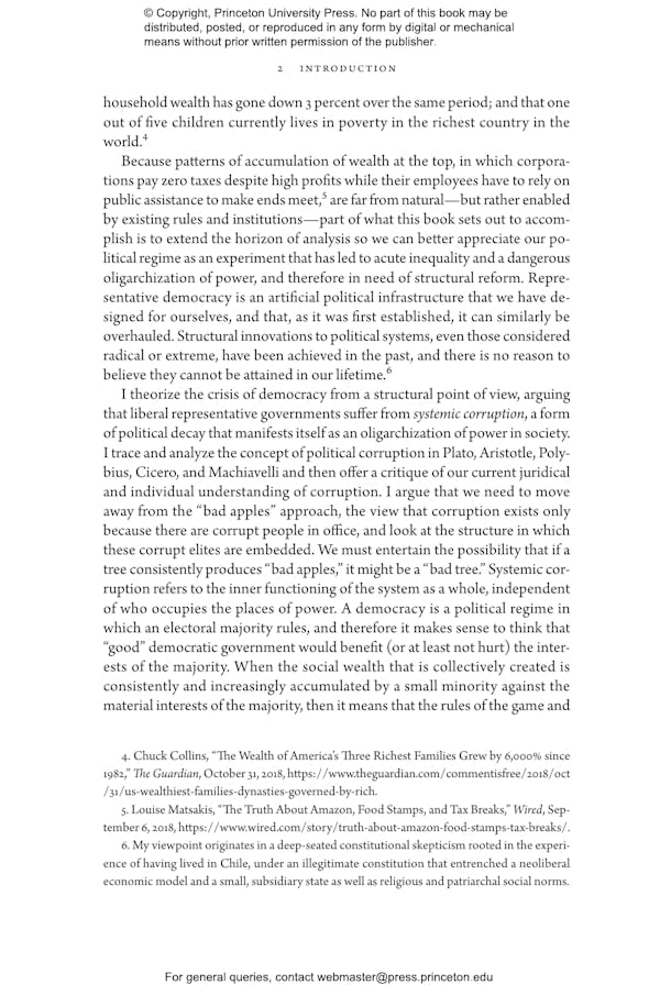 Systemic Corruption | Princeton University Press