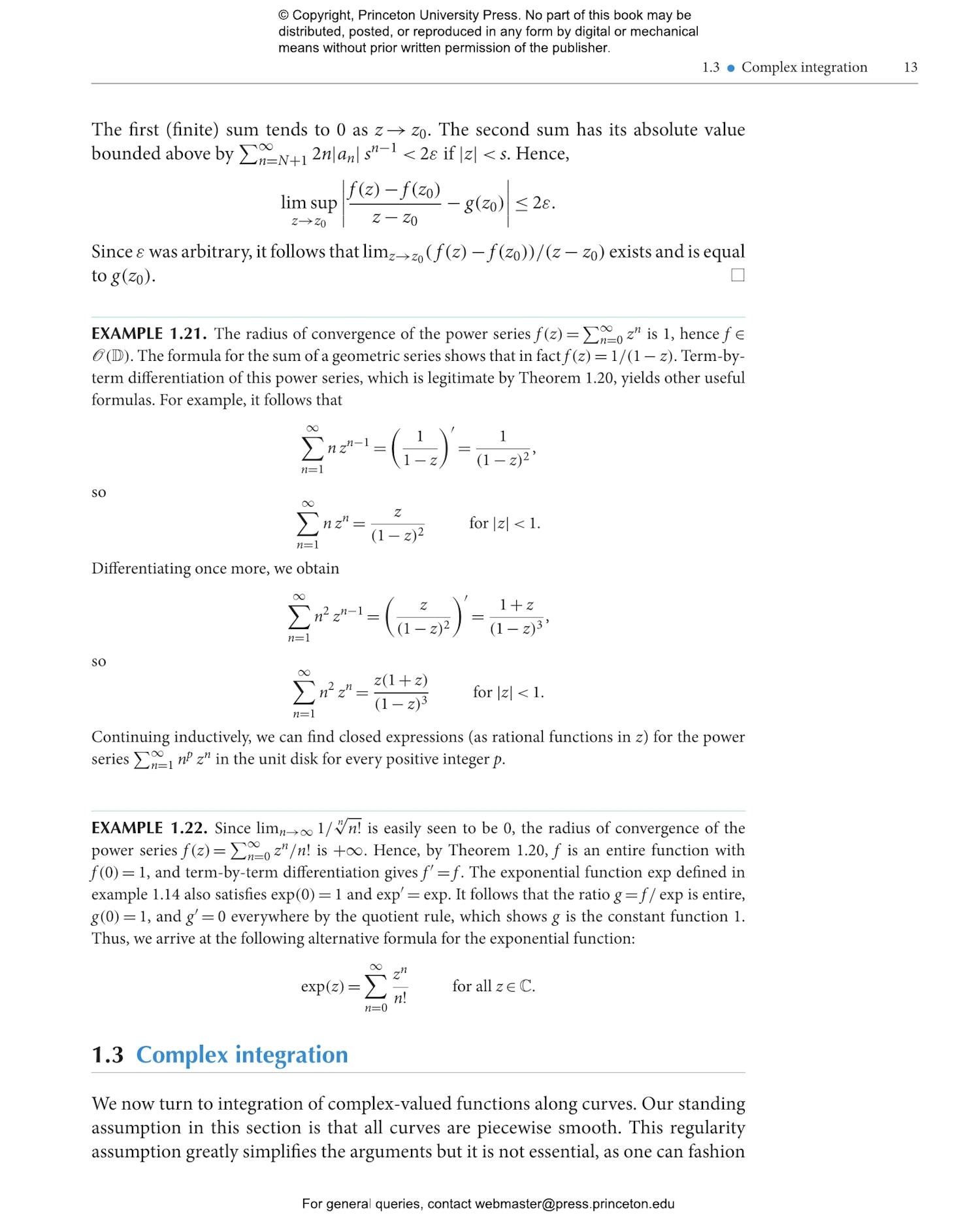 A Course in Complex Analysis | Princeton University Press