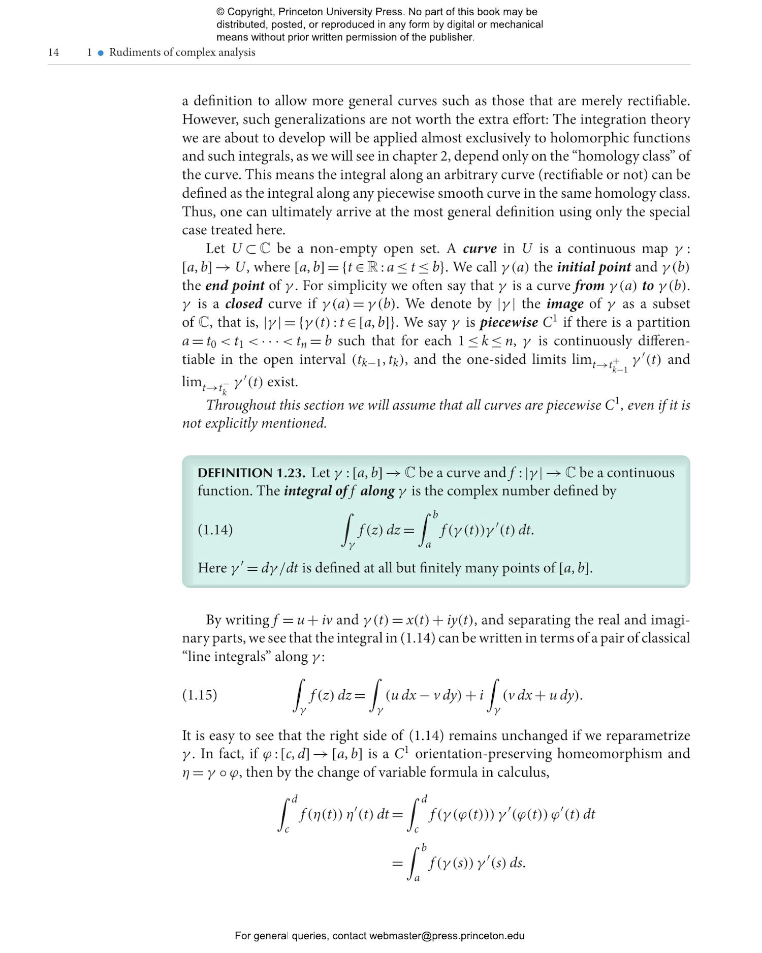 A Course in Complex Analysis | Princeton University Press