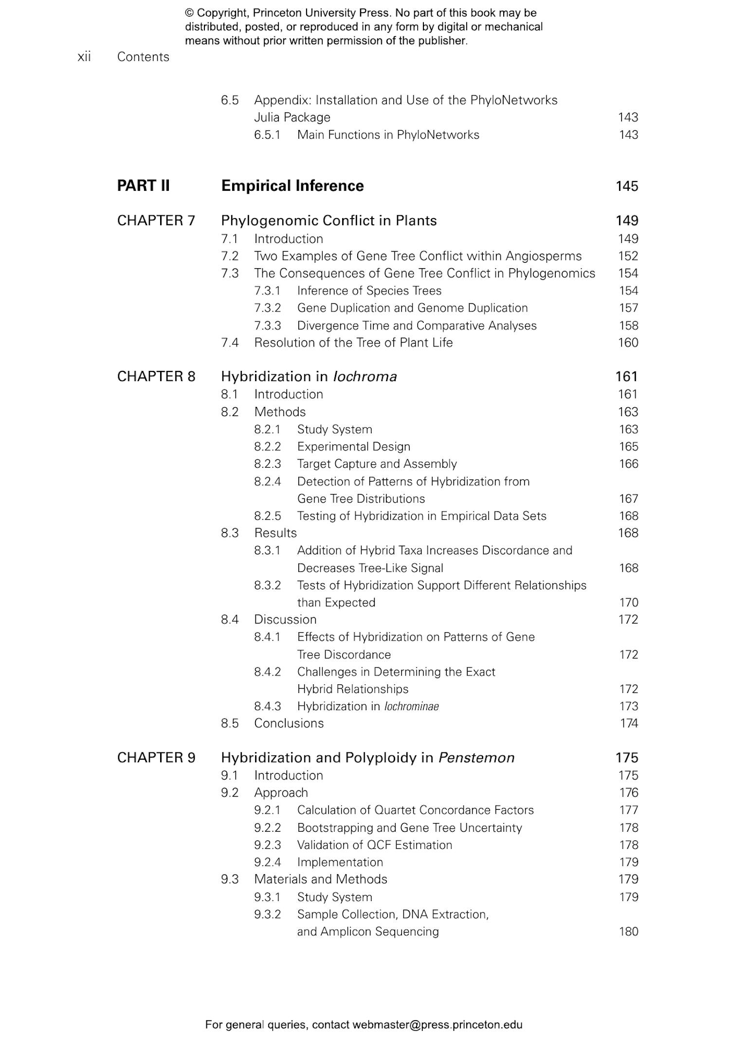 Species Tree Inference | Princeton University Press