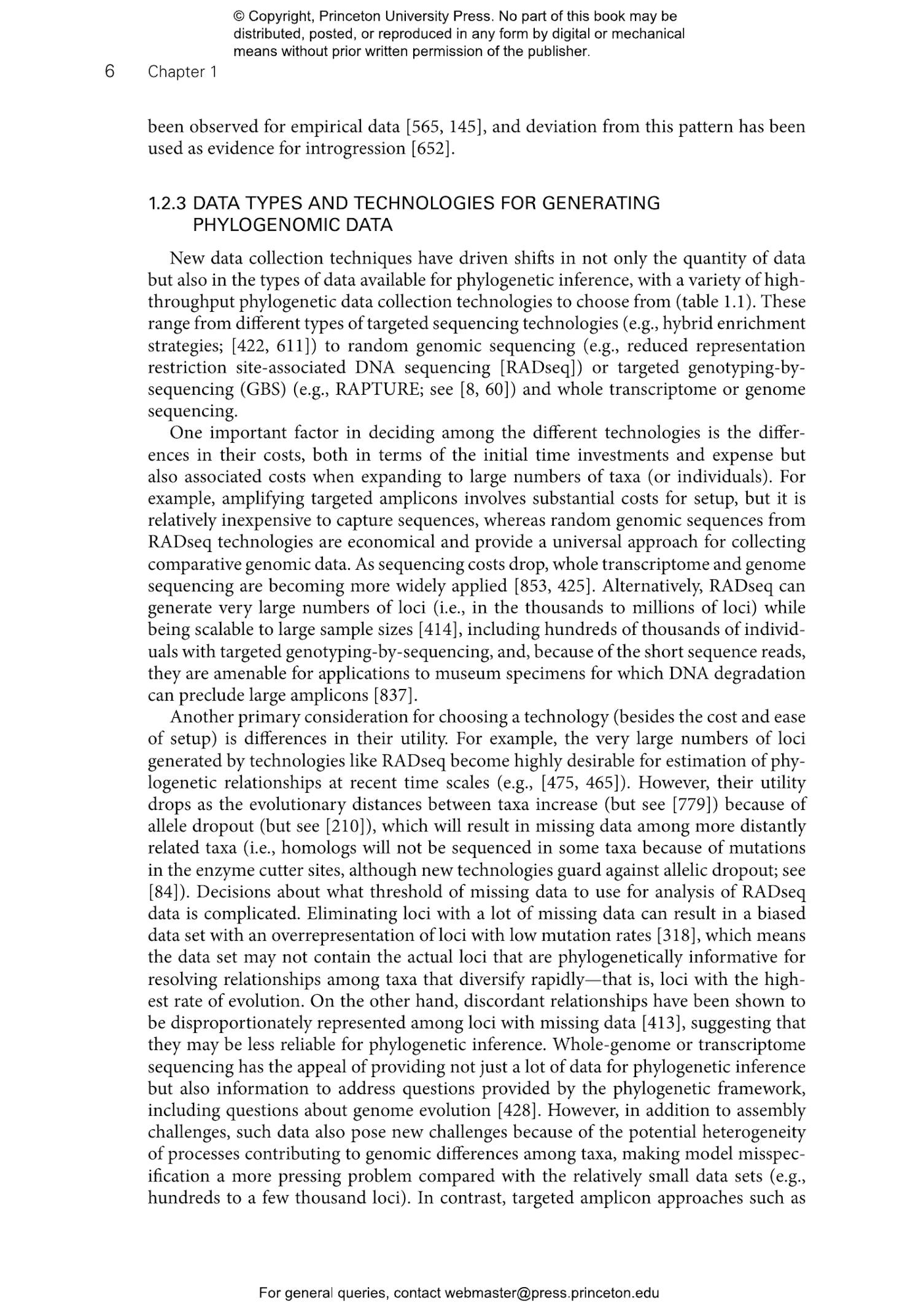 Species Tree Inference | Princeton University Press