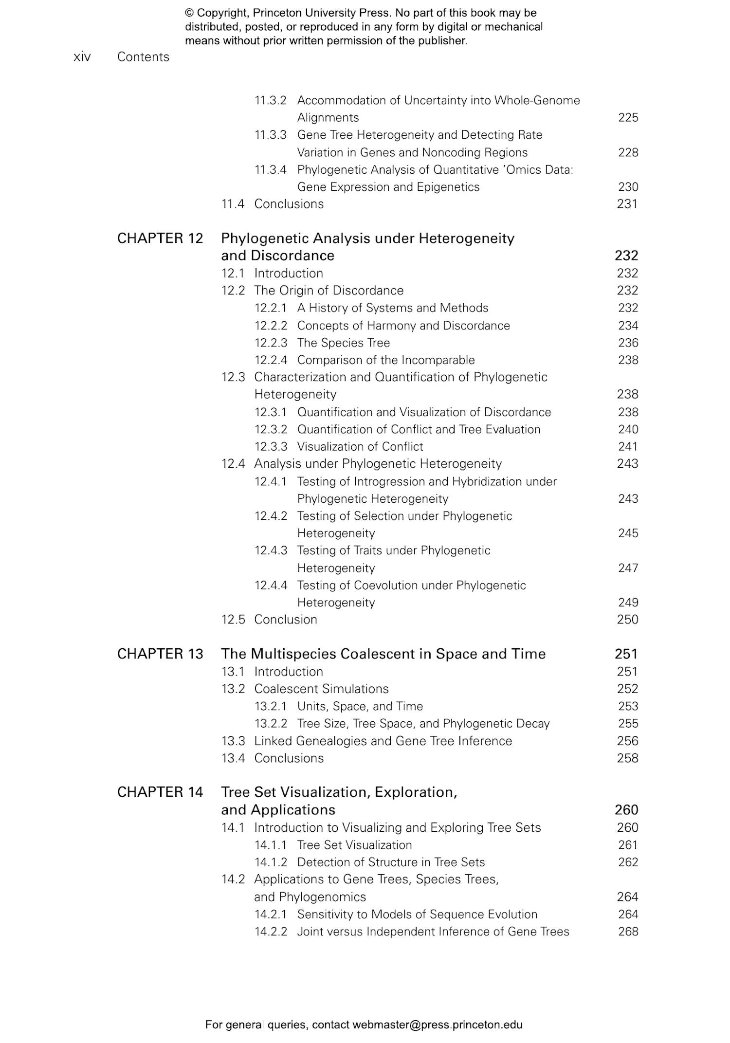 Species Tree Inference | Princeton University Press