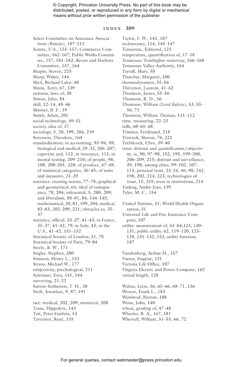 Trust in Numbers | Princeton University Press