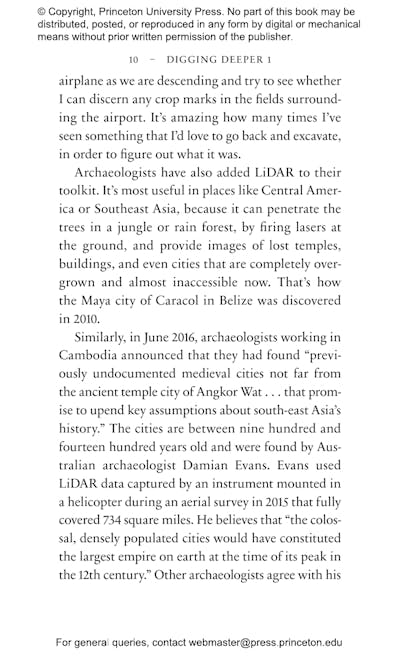 Digging Deeper | Princeton University Press