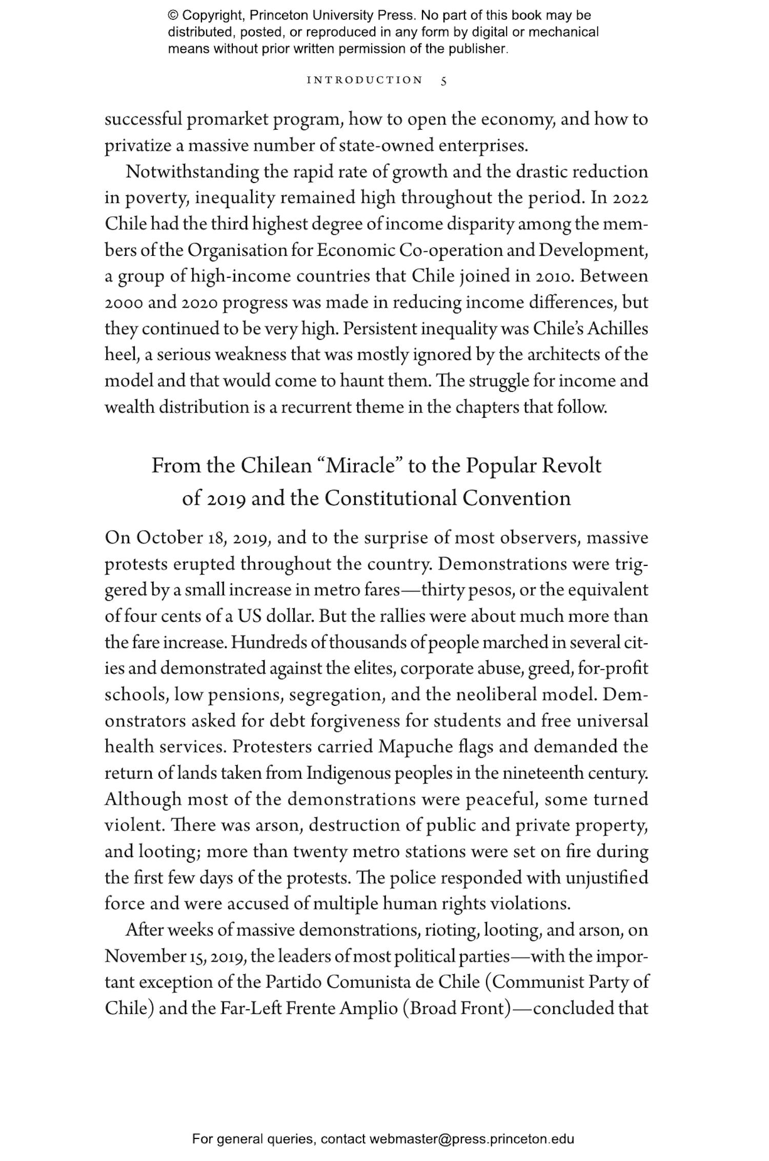 The Chile Project | Princeton University Press