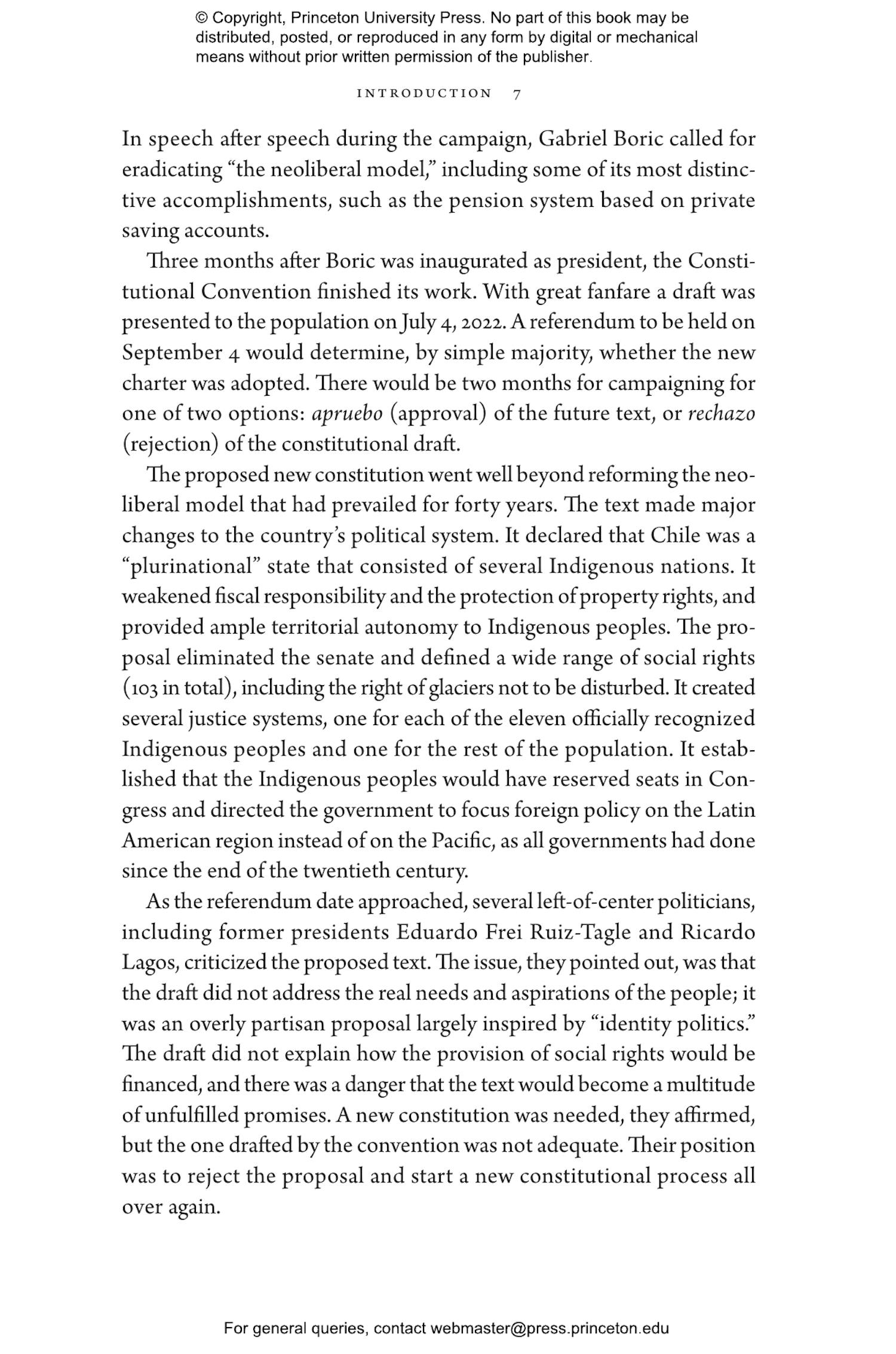 The Chile Project | Princeton University Press