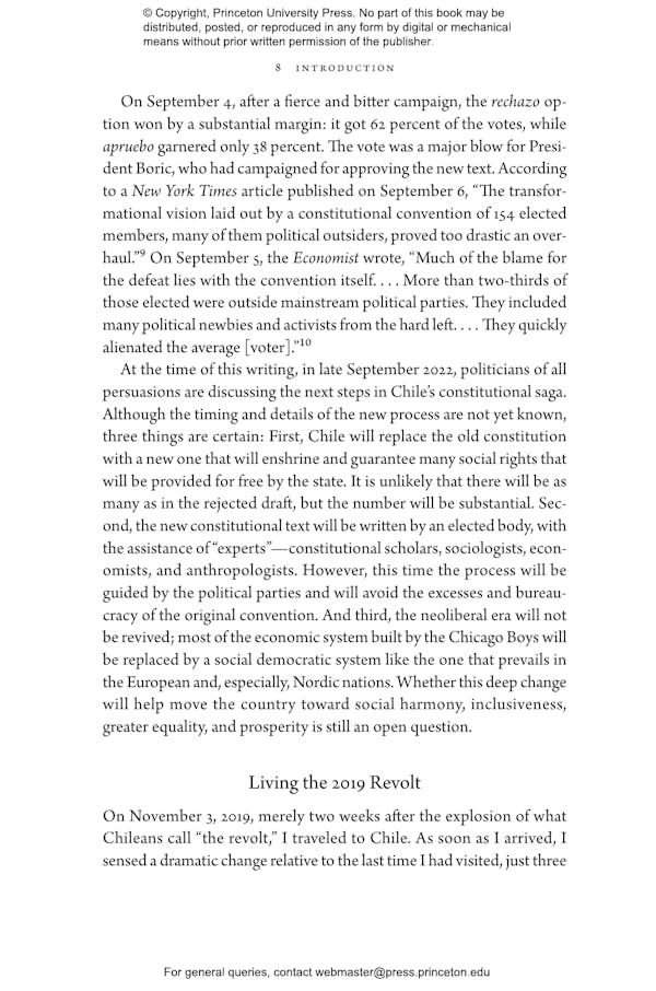 The Chile Project | Princeton University Press