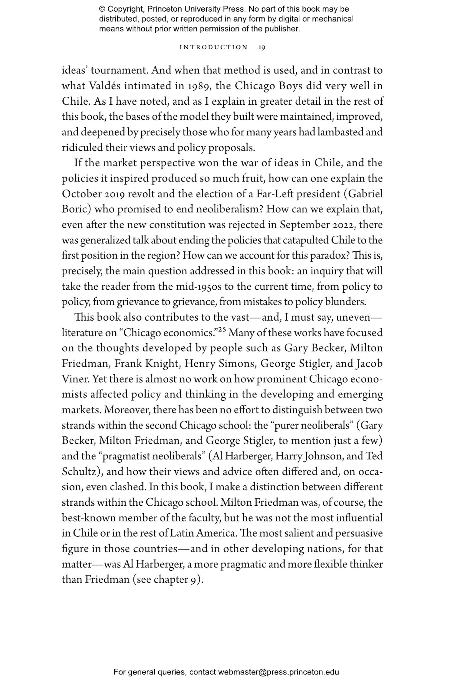 The Chile Project | Princeton University Press