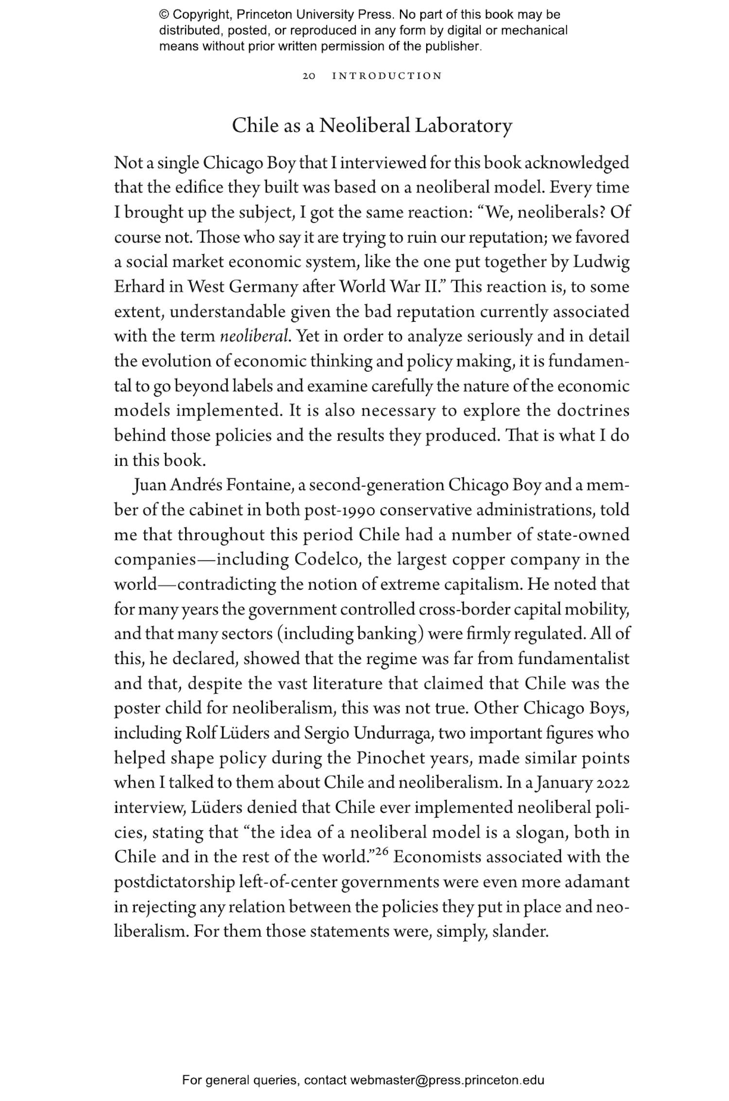 The Chile Project | Princeton University Press