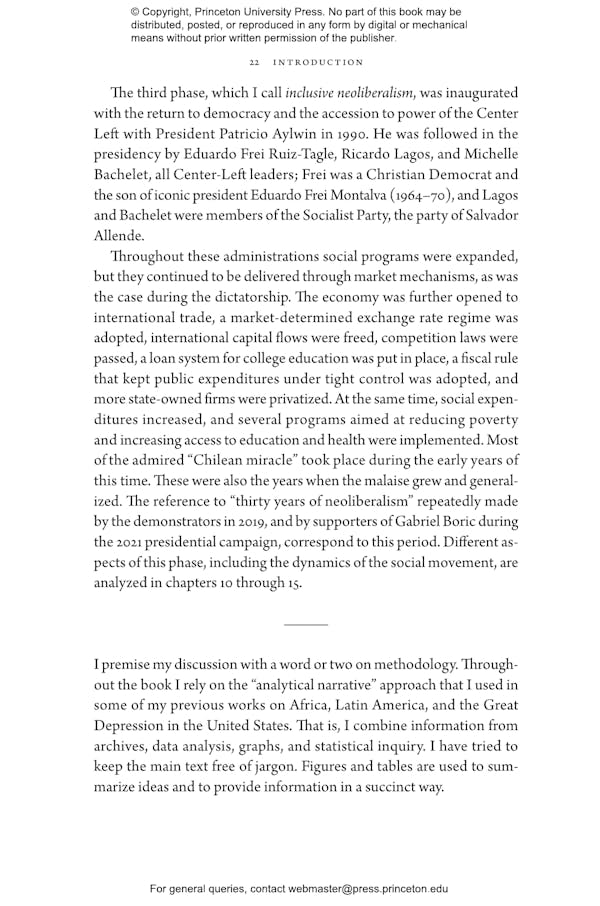 The Chile Project | Princeton University Press