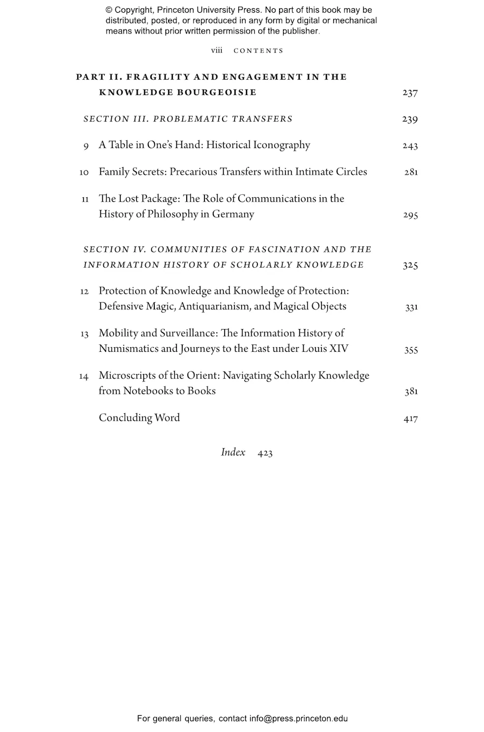 Knowledge Lost | Princeton University Press