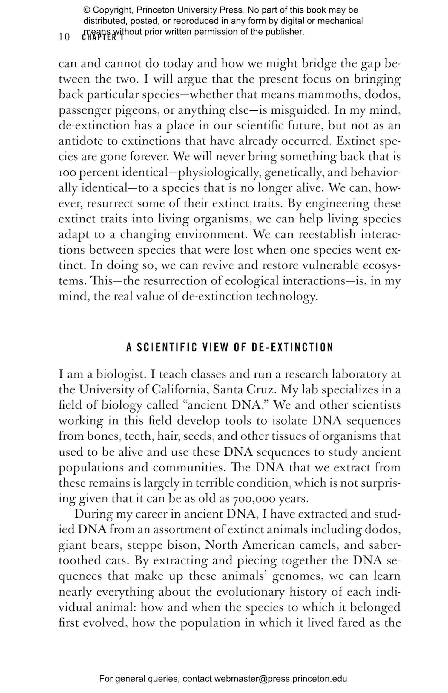 How to Clone a Mammoth | Princeton University Press