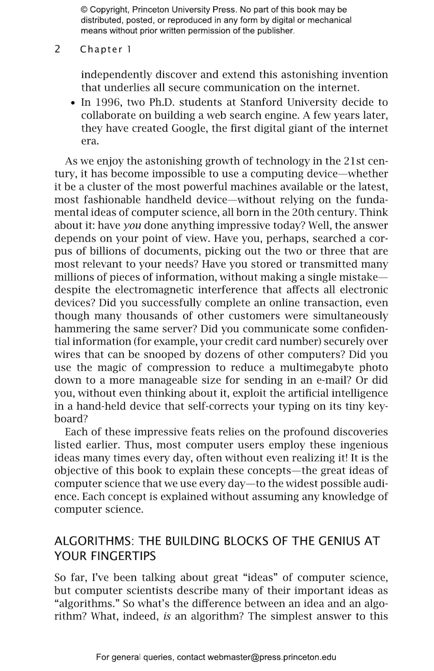 Nine Algorithms That Changed the Future | Princeton University Press