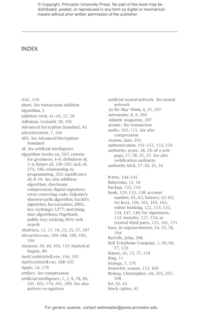 Nine Algorithms That Changed the Future | Princeton University Press