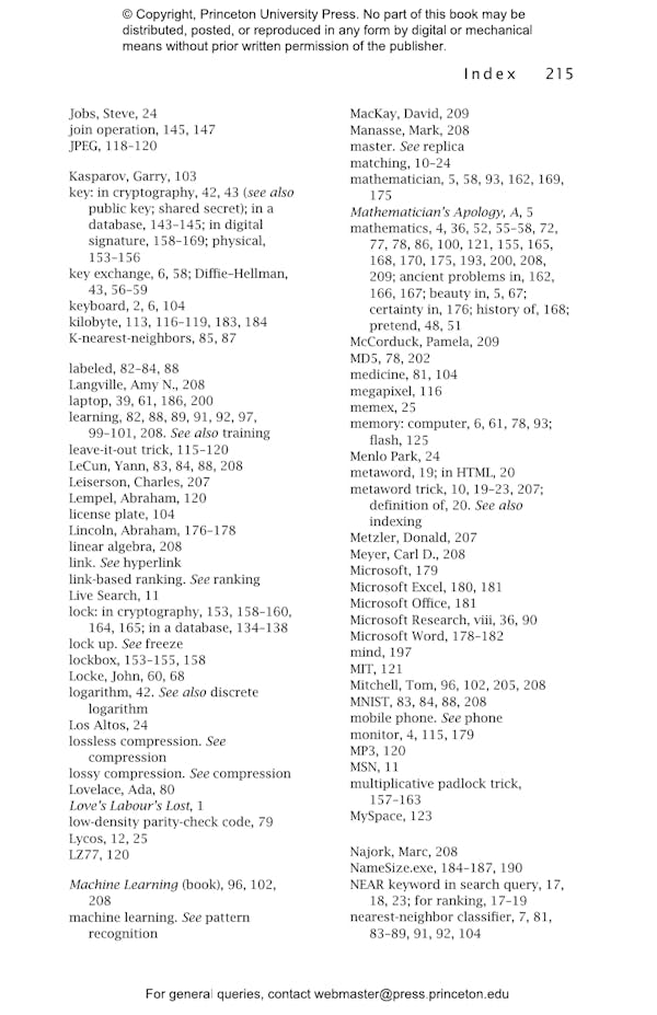 Nine Algorithms That Changed the Future | Princeton University Press