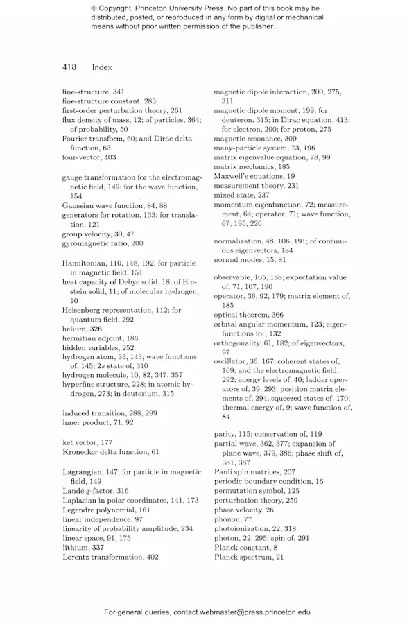 Quantum Mechanics | Princeton University Press