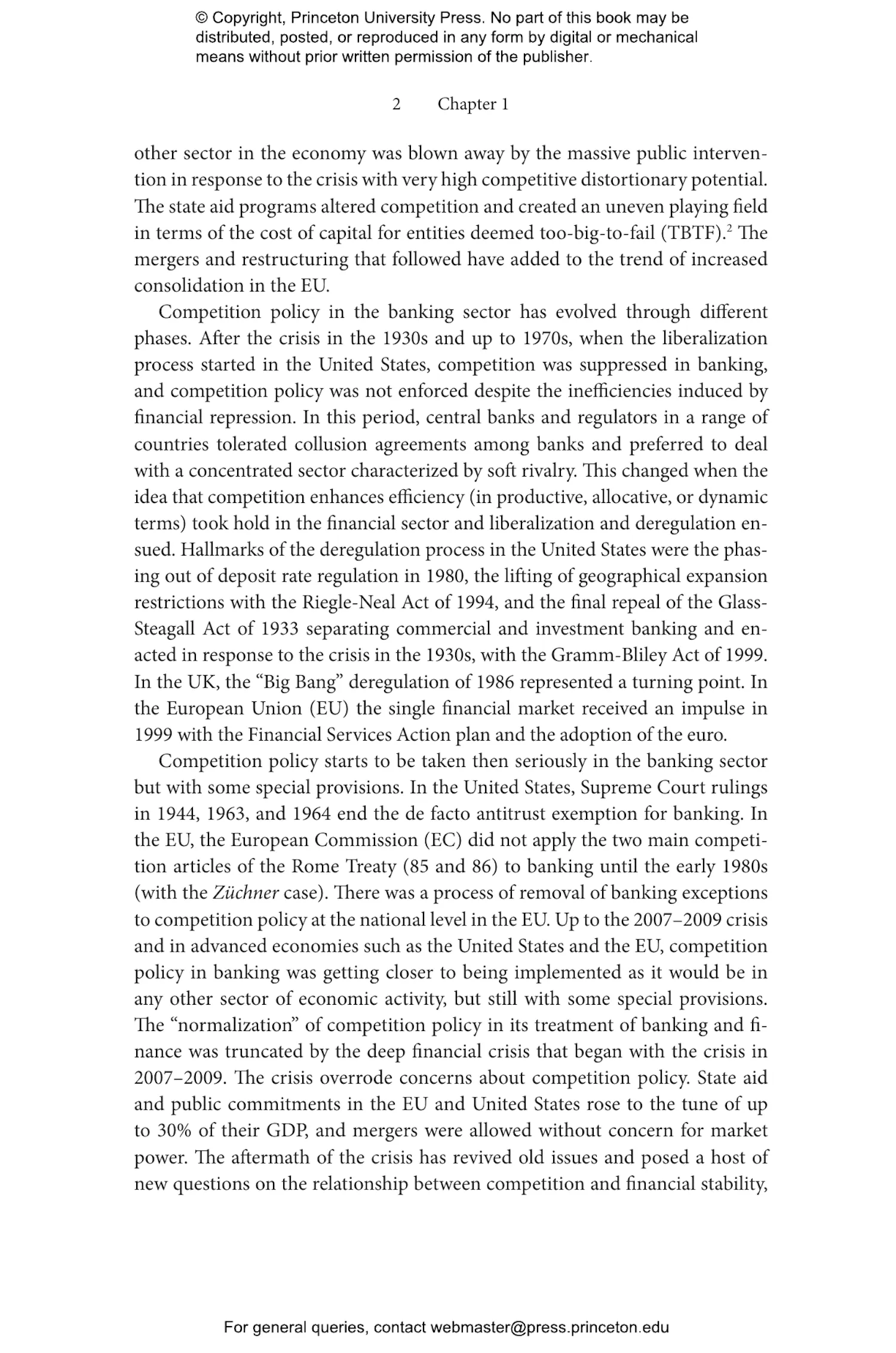 Competition and Stability in Banking | Princeton University Press