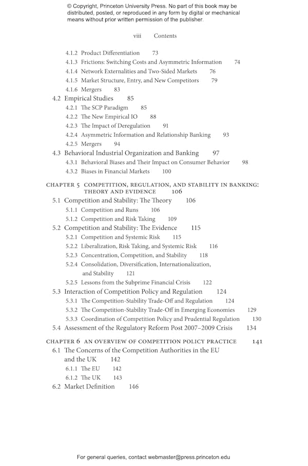 Competition and Stability in Banking | Princeton University Press
