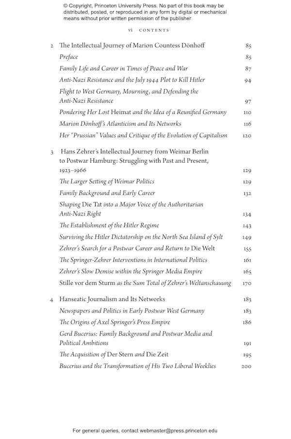 Journalists between Hitler and Adenauer | Princeton University Press