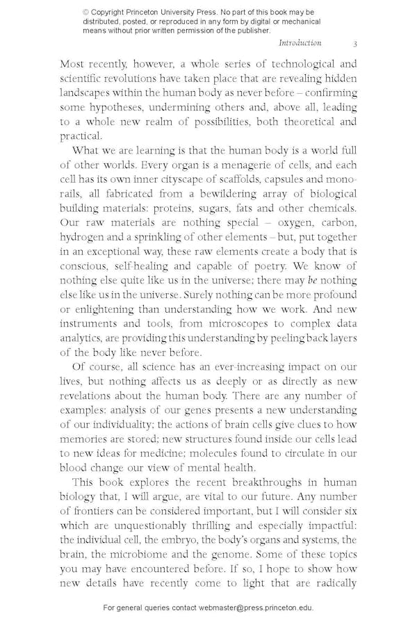 The Secret Body | Princeton University Press