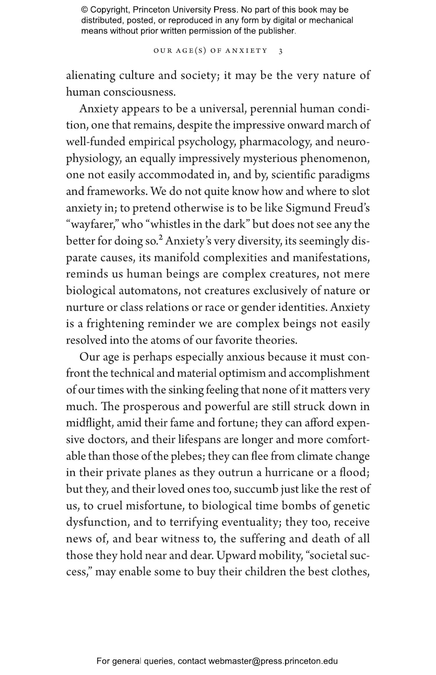 Anxiety | Princeton University Press