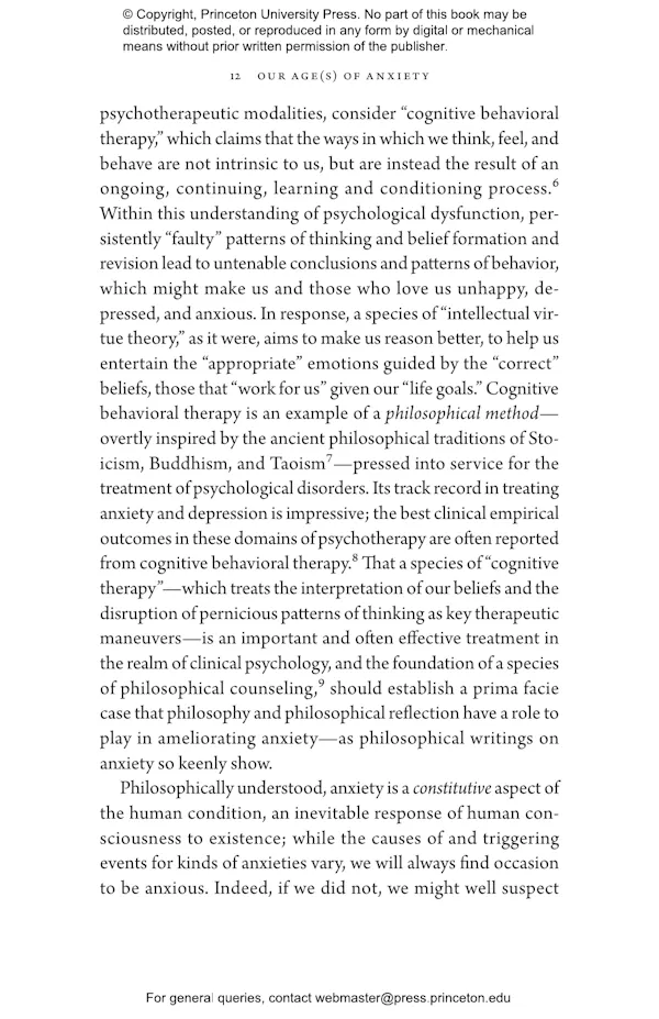 Anxiety | Princeton University Press