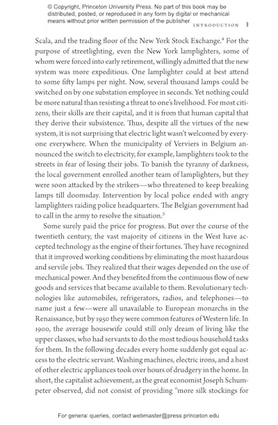 The Technology Trap | Princeton University Press