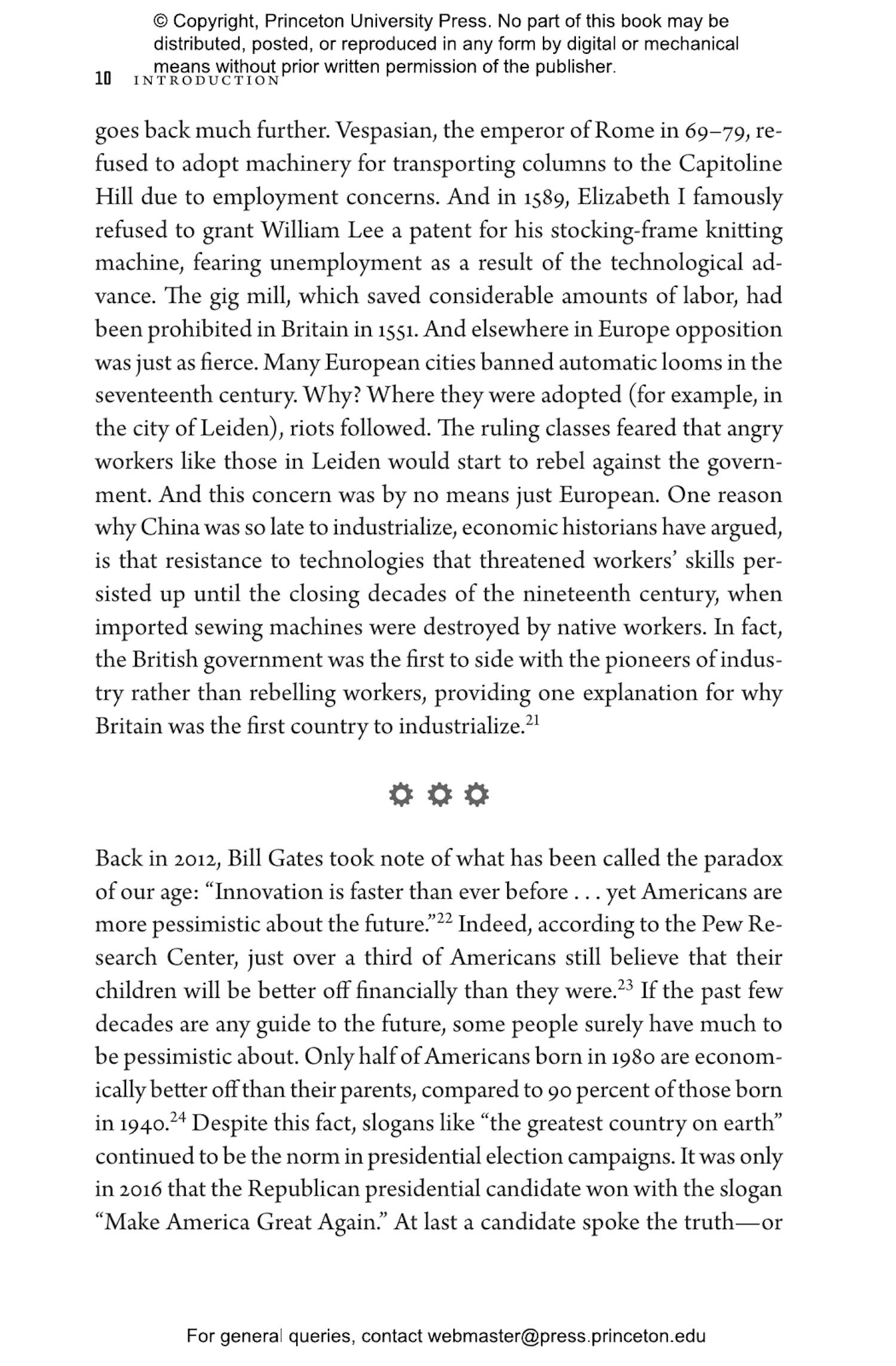 The Technology Trap | Princeton University Press