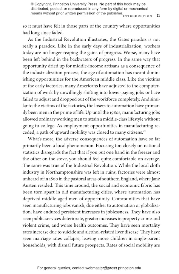 The Technology Trap | Princeton University Press