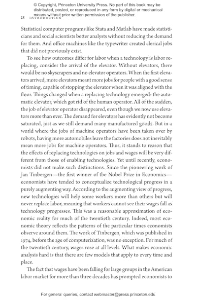 The Technology Trap | Princeton University Press