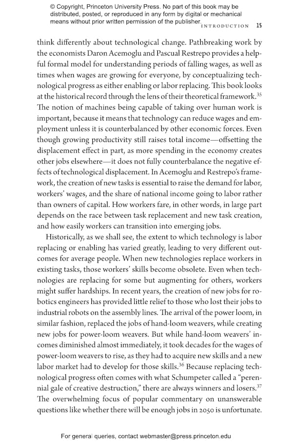 The Technology Trap | Princeton University Press