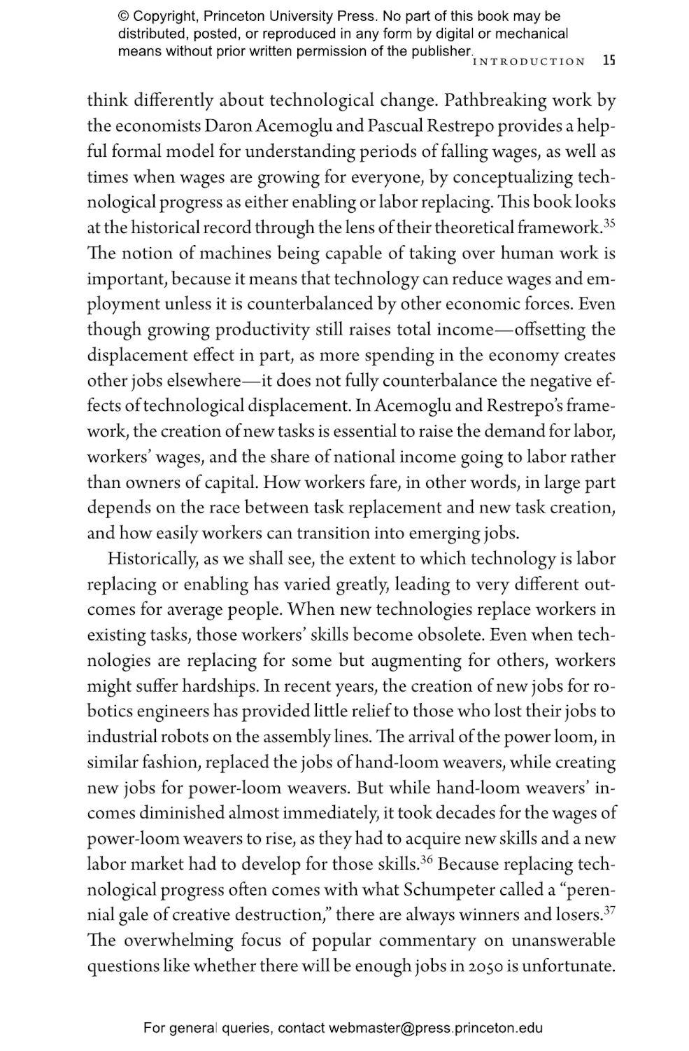 The Technology Trap | Princeton University Press