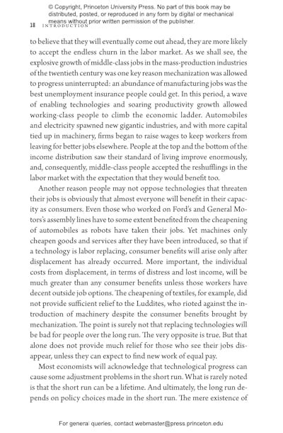 The Technology Trap | Princeton University Press