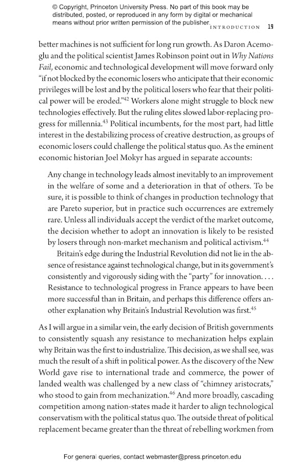 The Technology Trap | Princeton University Press