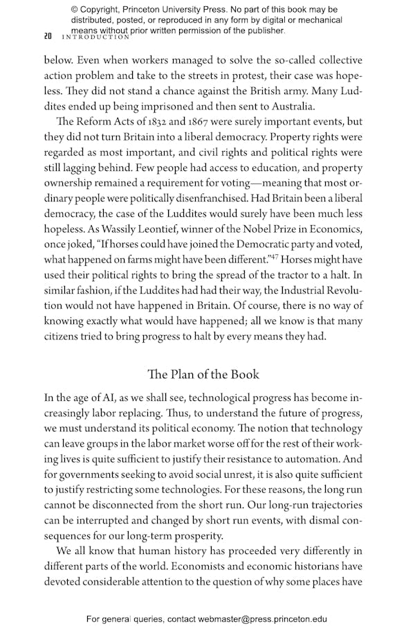 The Technology Trap | Princeton University Press