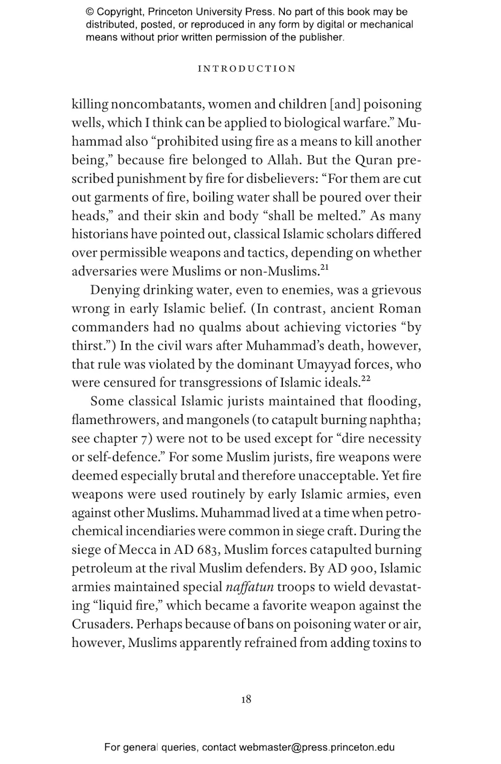 Greek Fire, Poison Arrows, and Scorpion Bombs | Princeton University Press