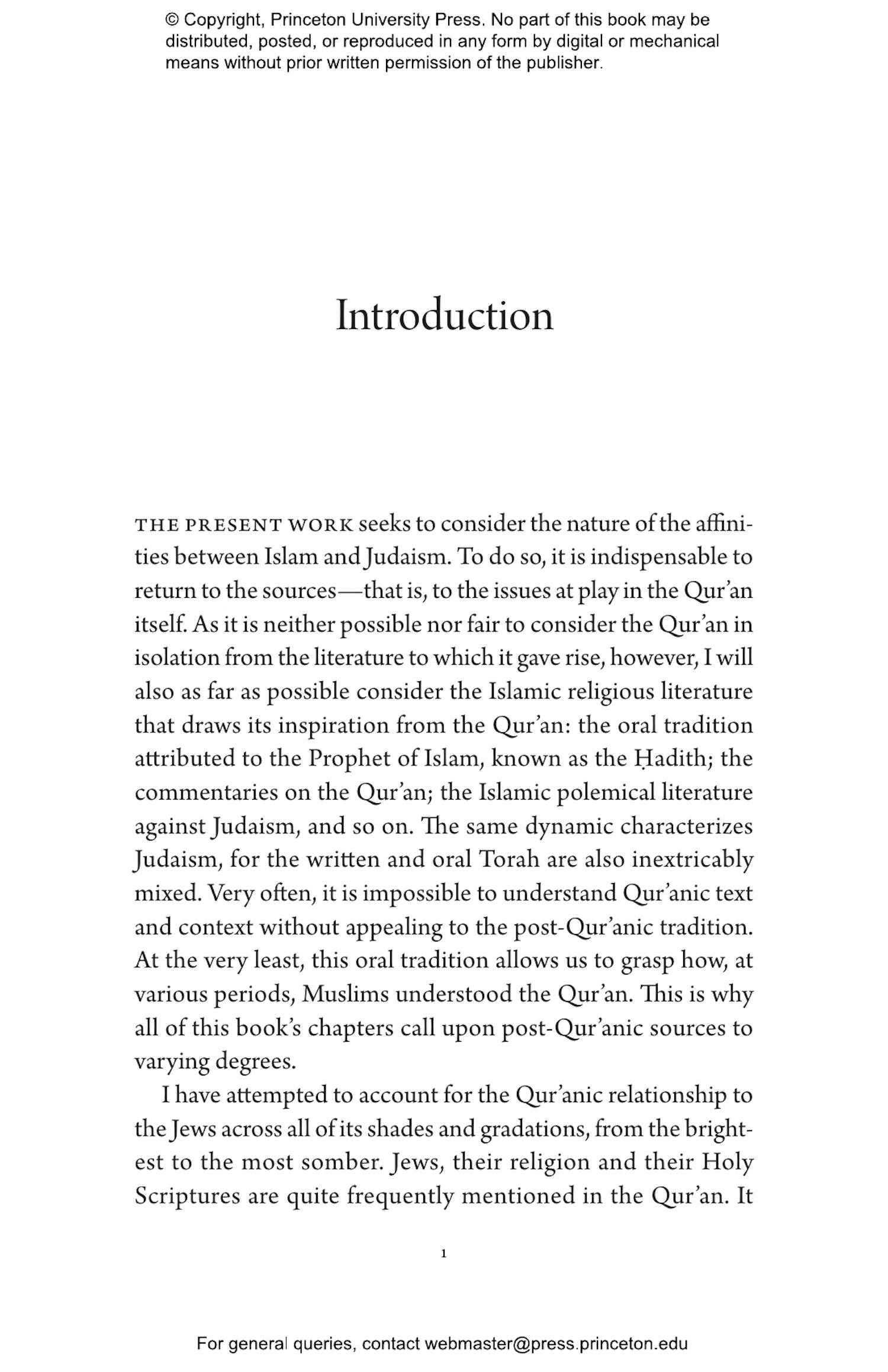 Jews and the Qur'an | Princeton University Press
