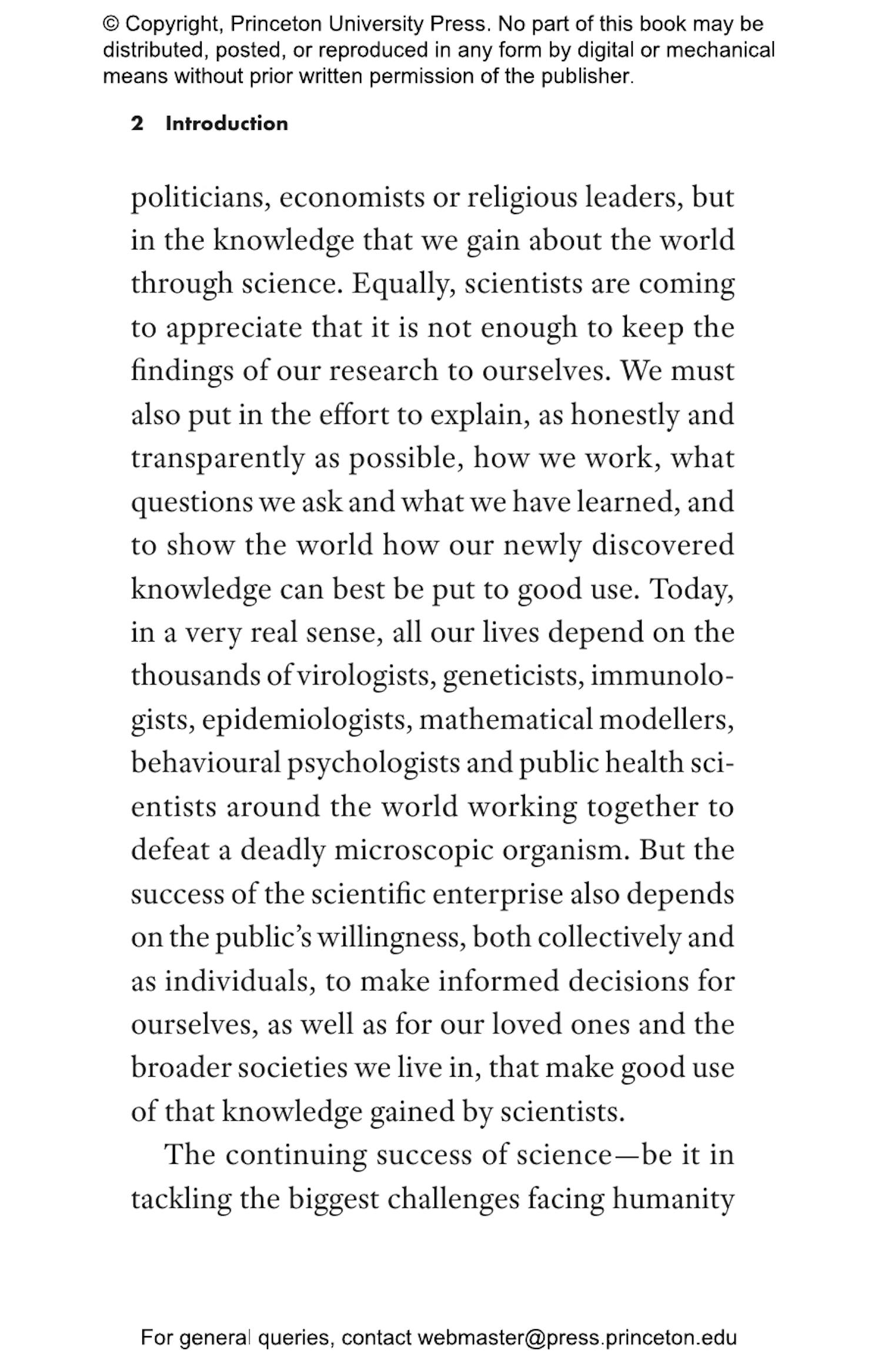 The Joy of Science | Princeton University Press