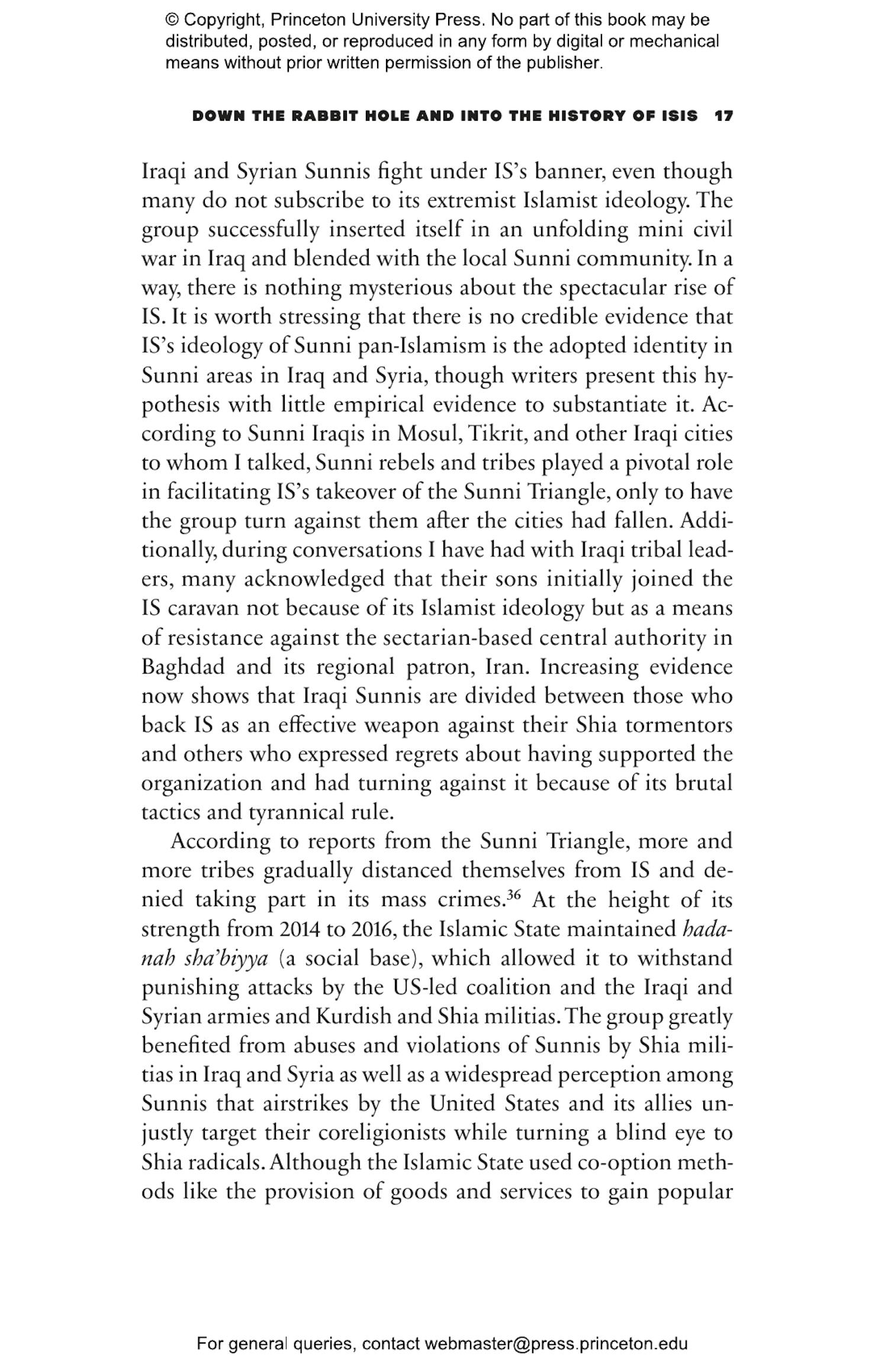 ISIS | Princeton University Press
