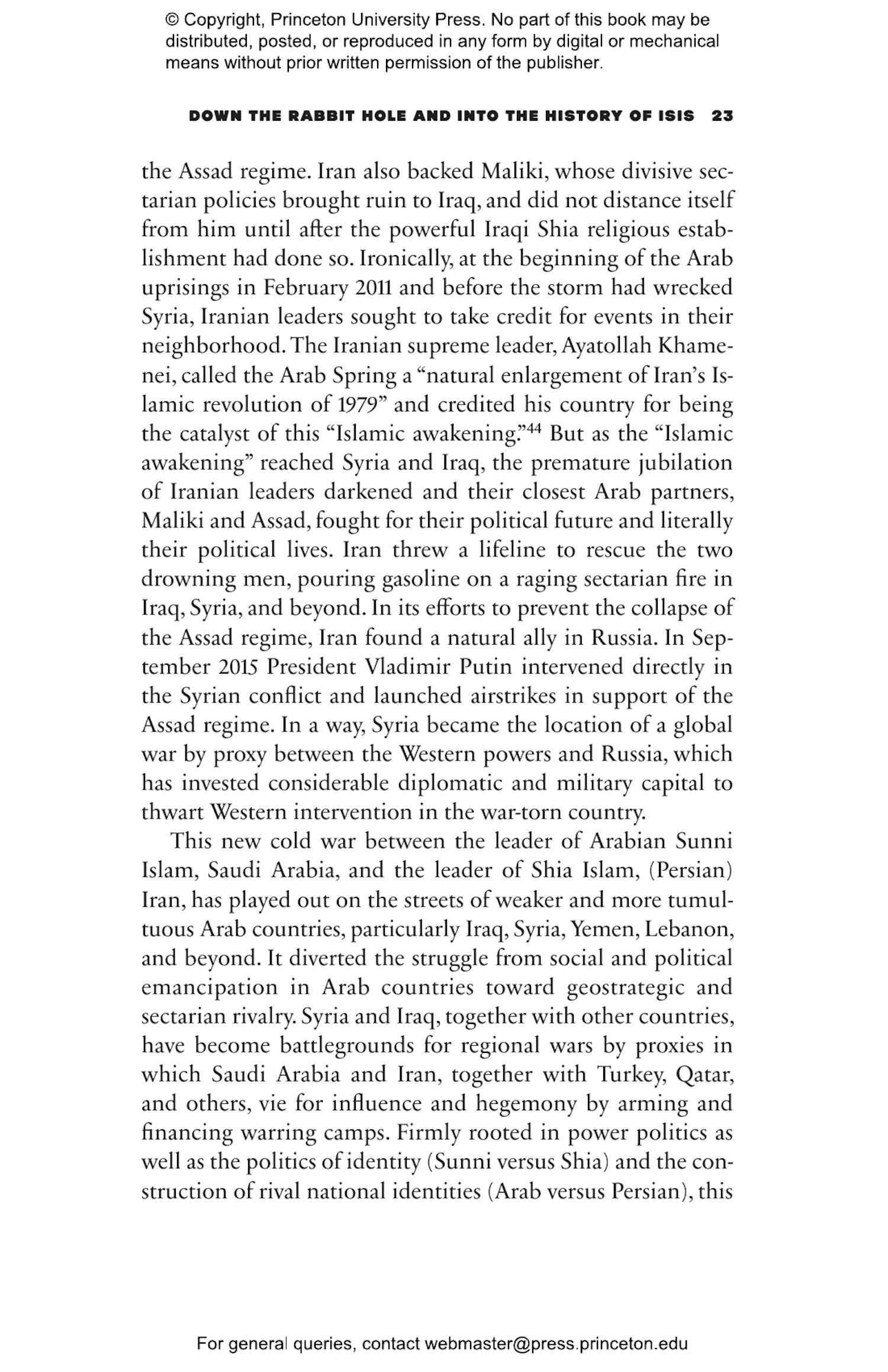 ISIS | Princeton University Press