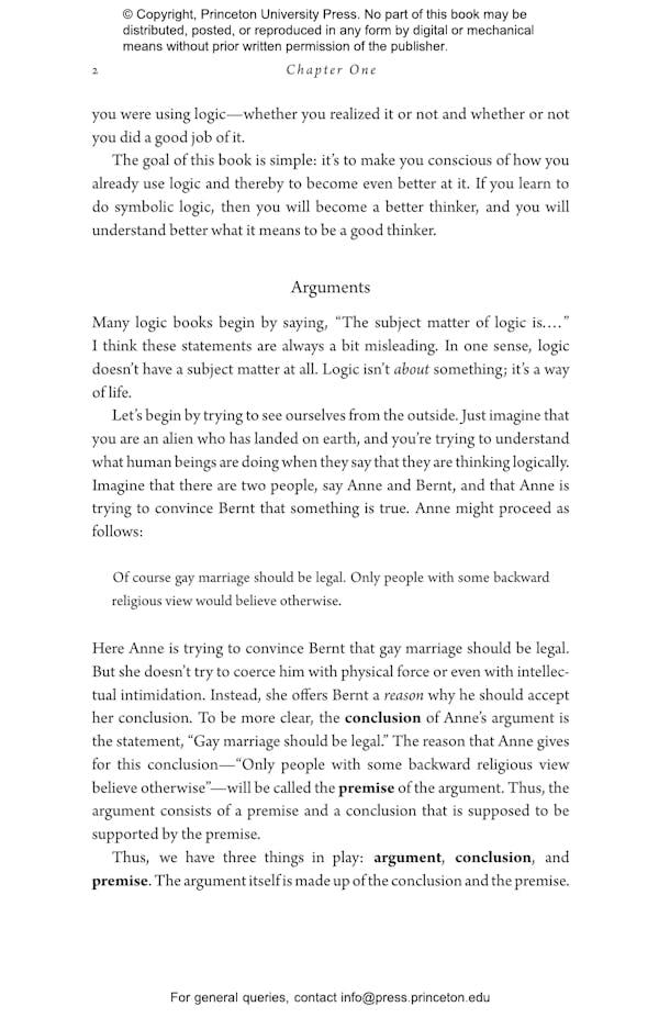 How Logic Works | Princeton University Press