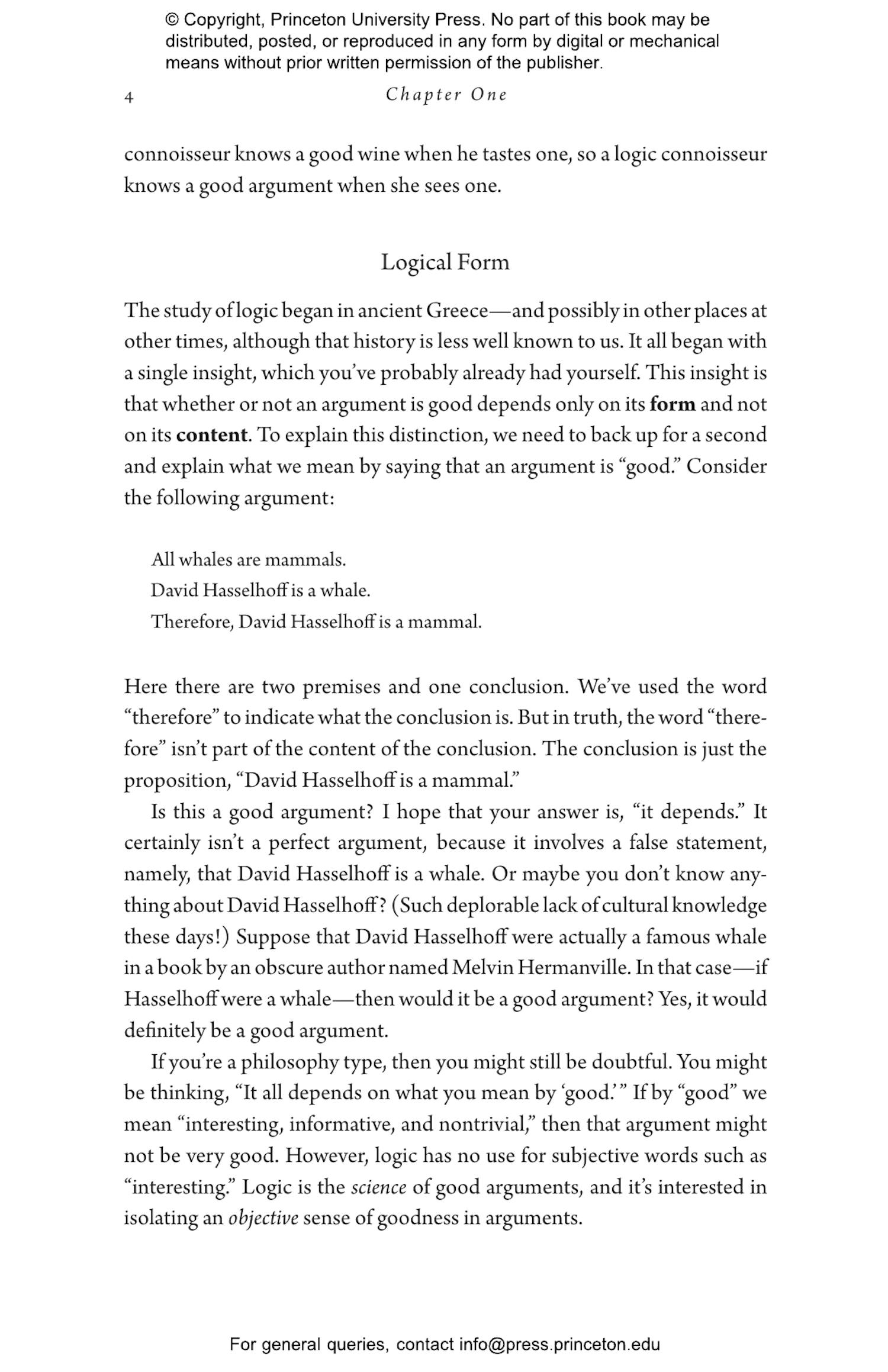 How Logic Works | Princeton University Press