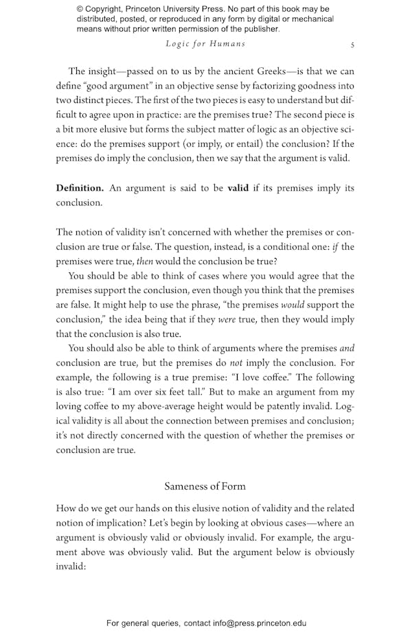 How Logic Works | Princeton University Press