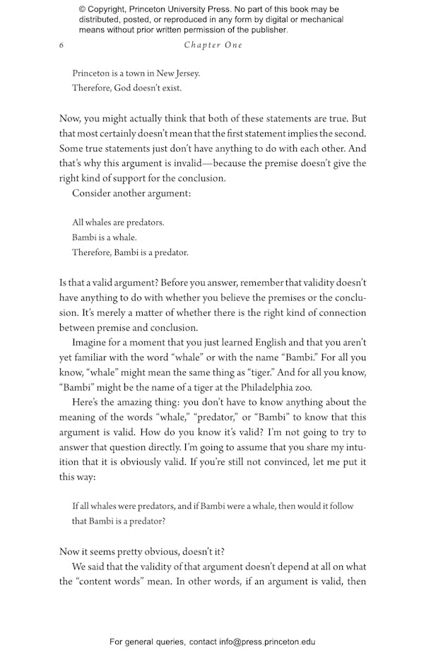 How Logic Works | Princeton University Press