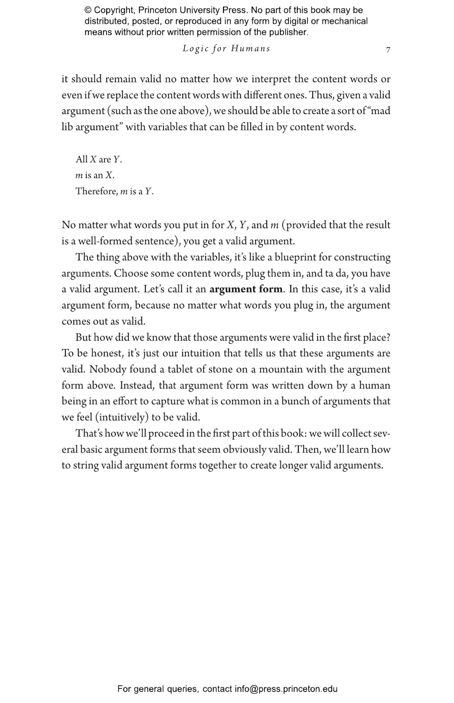 How Logic Works | Princeton University Press