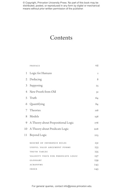 How Logic Works | Princeton University Press