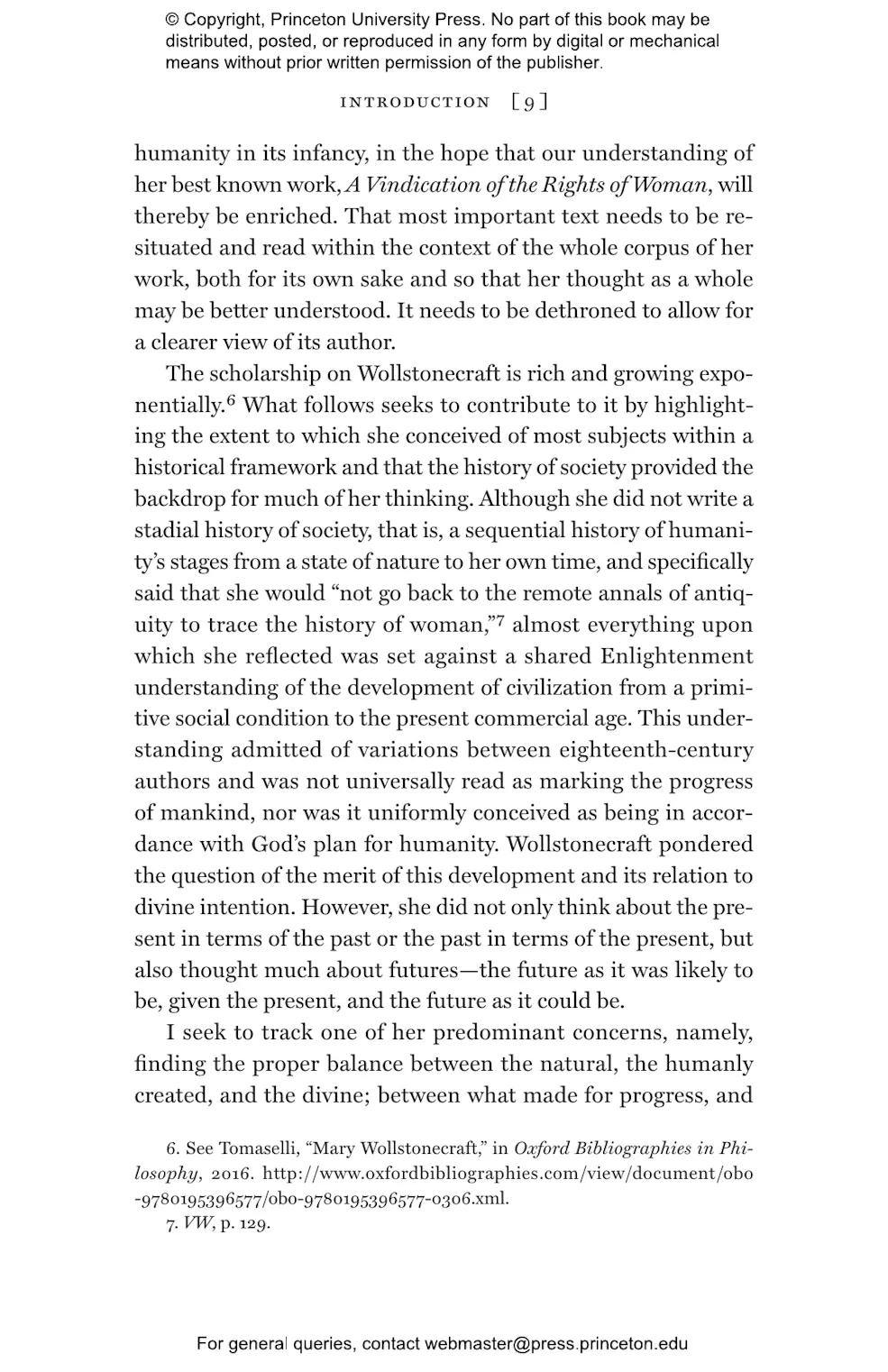 Wollstonecraft | Princeton University Press